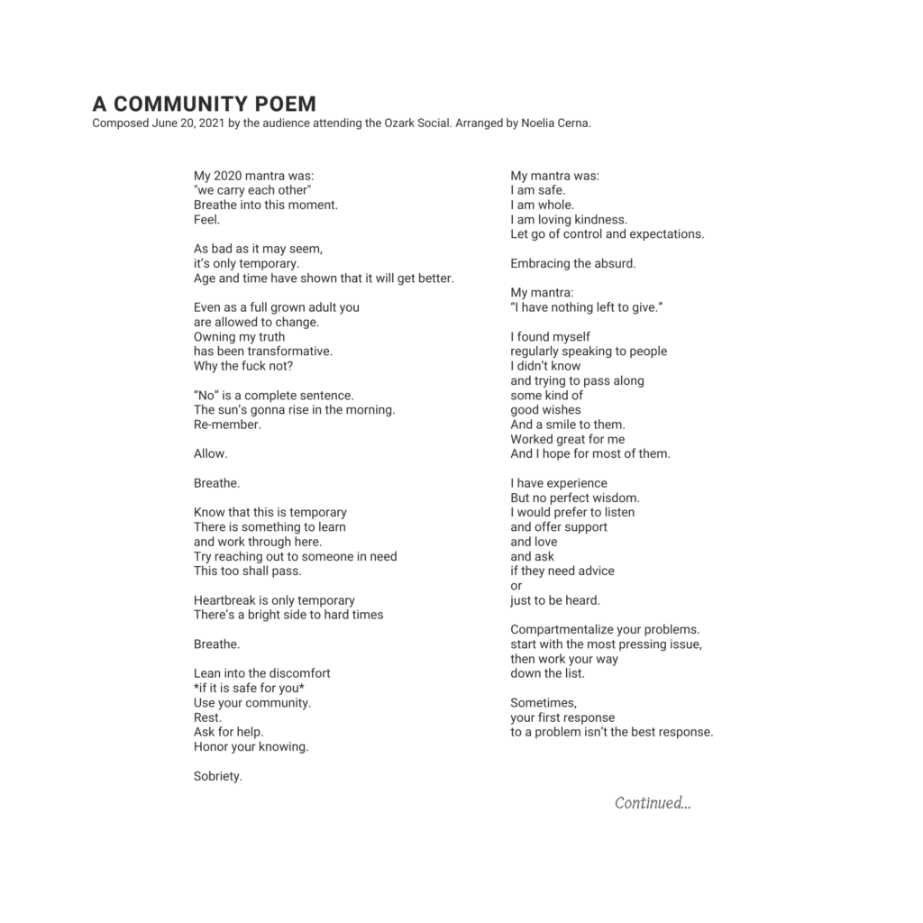 A Community Poem – The Ozark Story Project